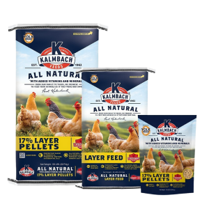 Kalmbach 17% All Natural Layer Pellets :: Red Mango Products